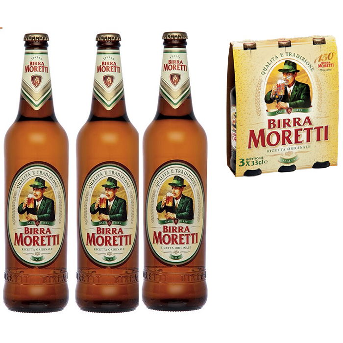 Birra Moretti Bier 0,66 Liter | Moretti | 8001435500013