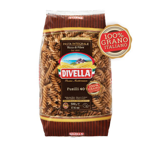 Fusilli Nr.40 integrale 500g | Divella