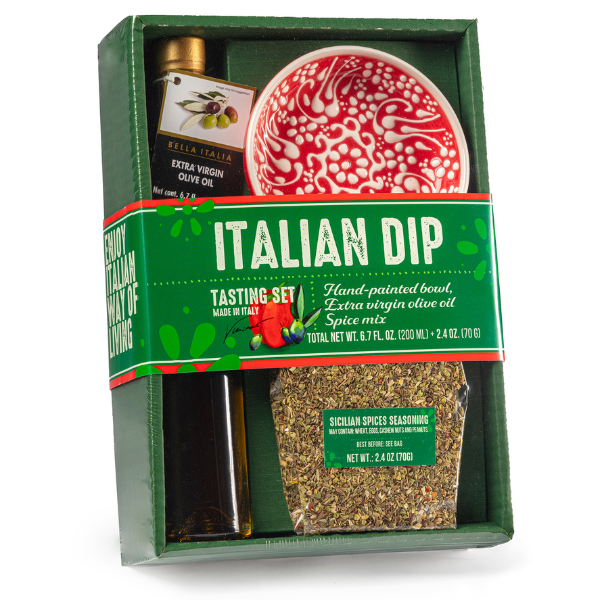 Pinzimonio Italiano & Keramikteller – Antipasti-Set | Pastificio Umbro